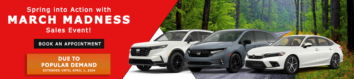 March Madness - Honda Vehicle Promotions in North York, Ontario