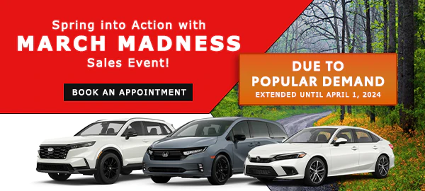 March Madness - Honda Vehicle Promotions in North York, Ontario